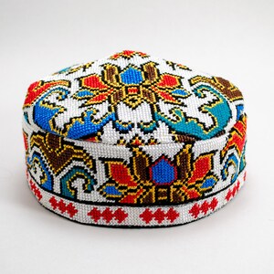 Small & Big Handmade Uzbek Traditional Hat Cap Doppi Gift for Men Women ...