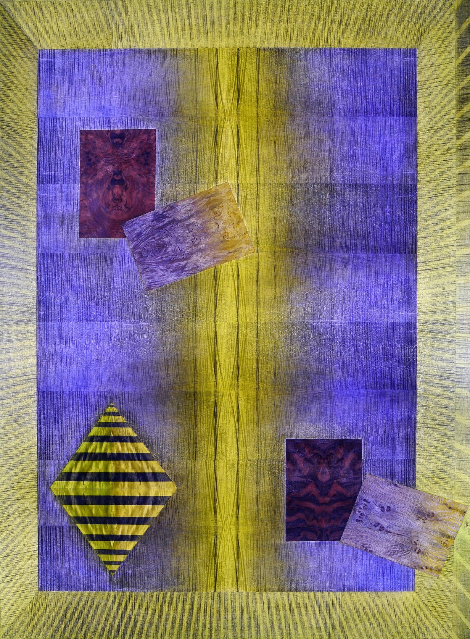 Innerysm: Archetypes – Abstract Marquetry Wall Art, Geometric Wood ...