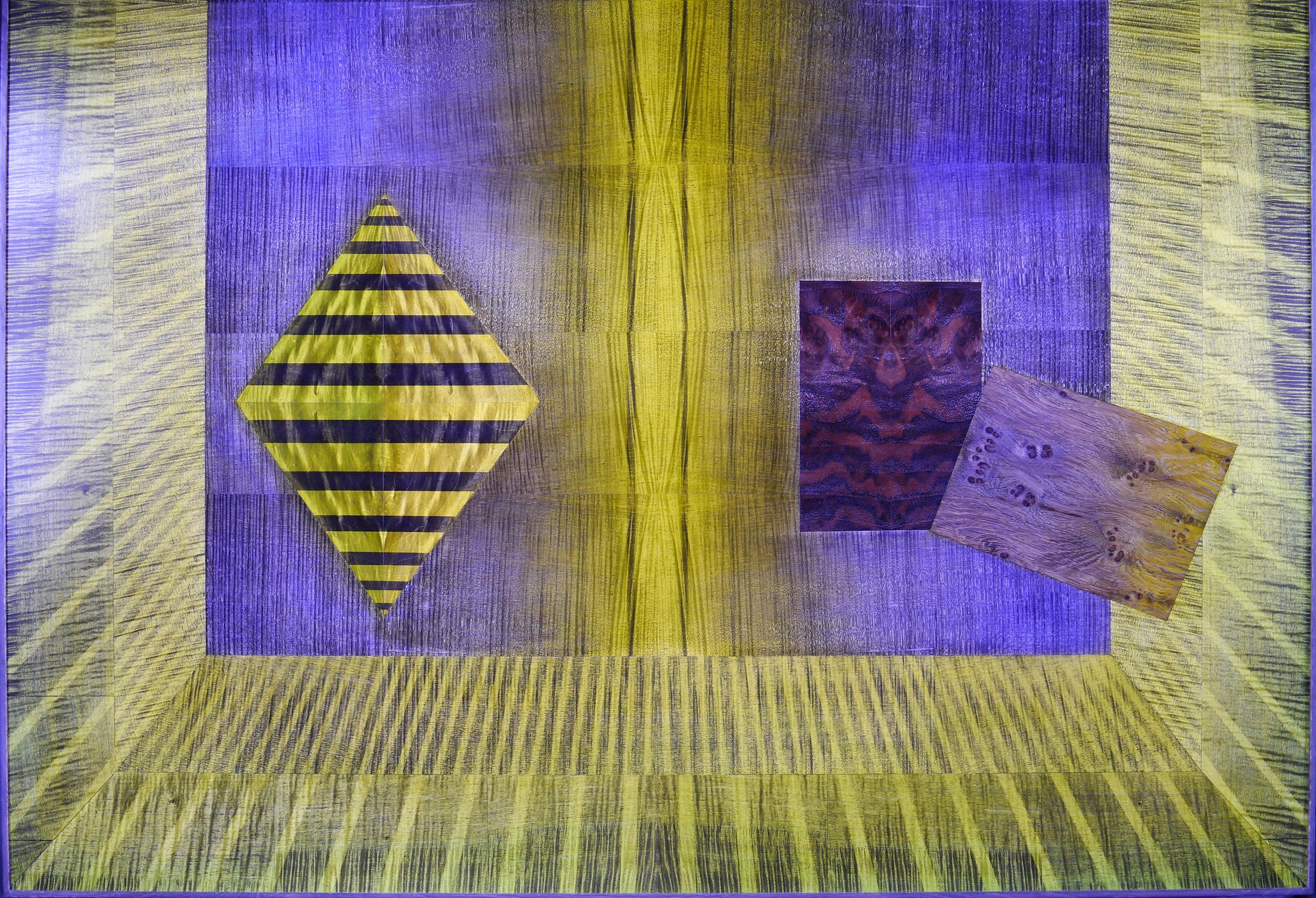 Innerysm: Archetypes – Abstract Marquetry Wall Art, Geometric Wood ...