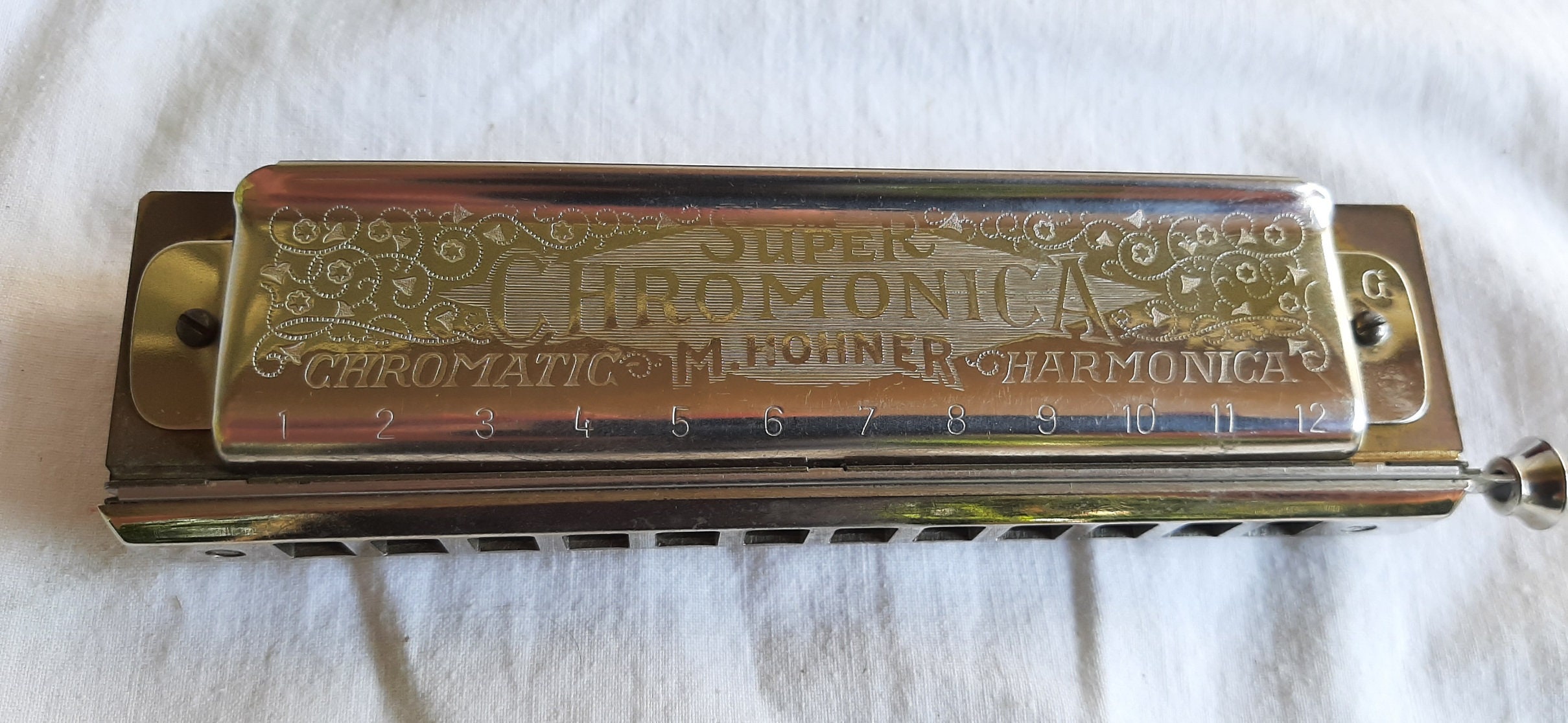 Hohner 270 Super Chromonica Harmonica in Case 12 Hole - Etsy