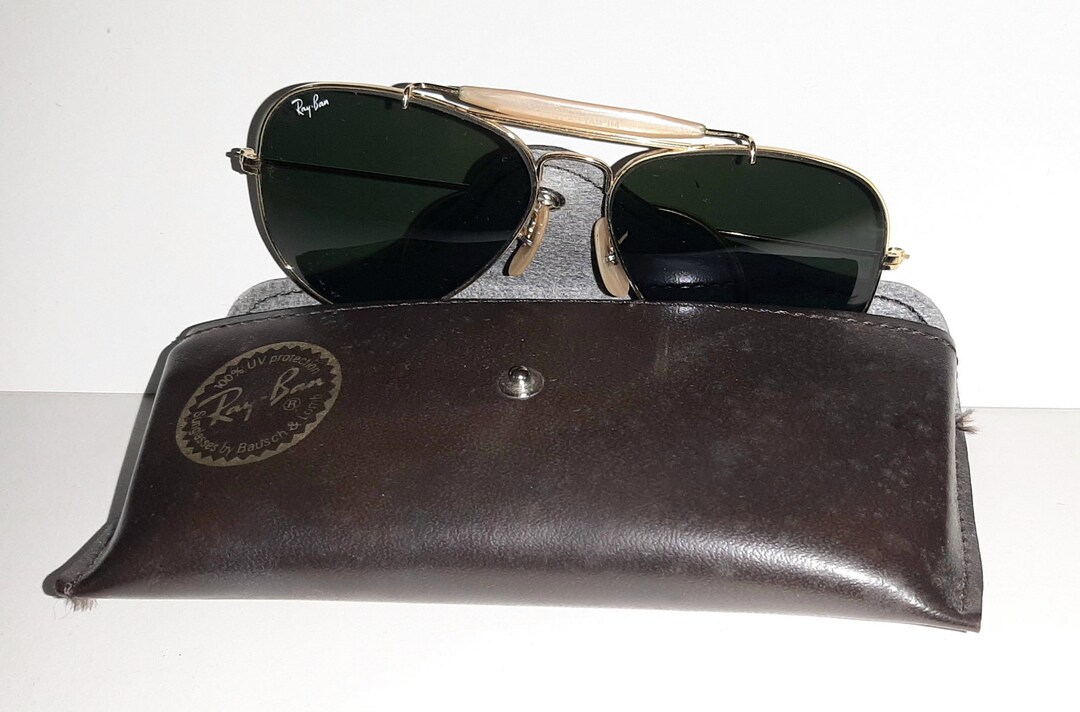 Vintage Ray Ban Outdoorsman Aviator B & L Sunglasses - Etsy