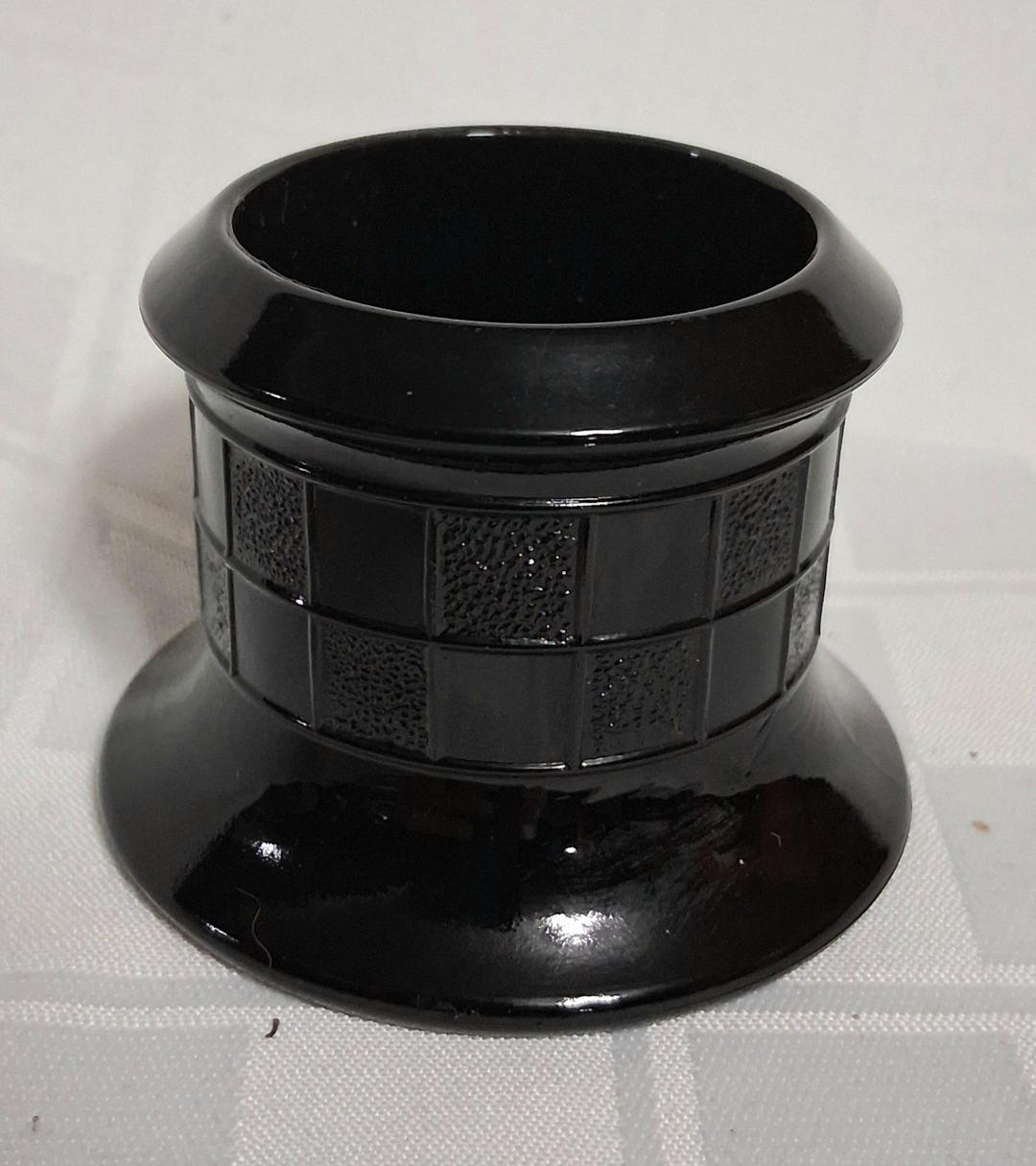 Zeller Morgantown Black Glass Gazing Witching Ball Stand Circa 1934 - Etsy