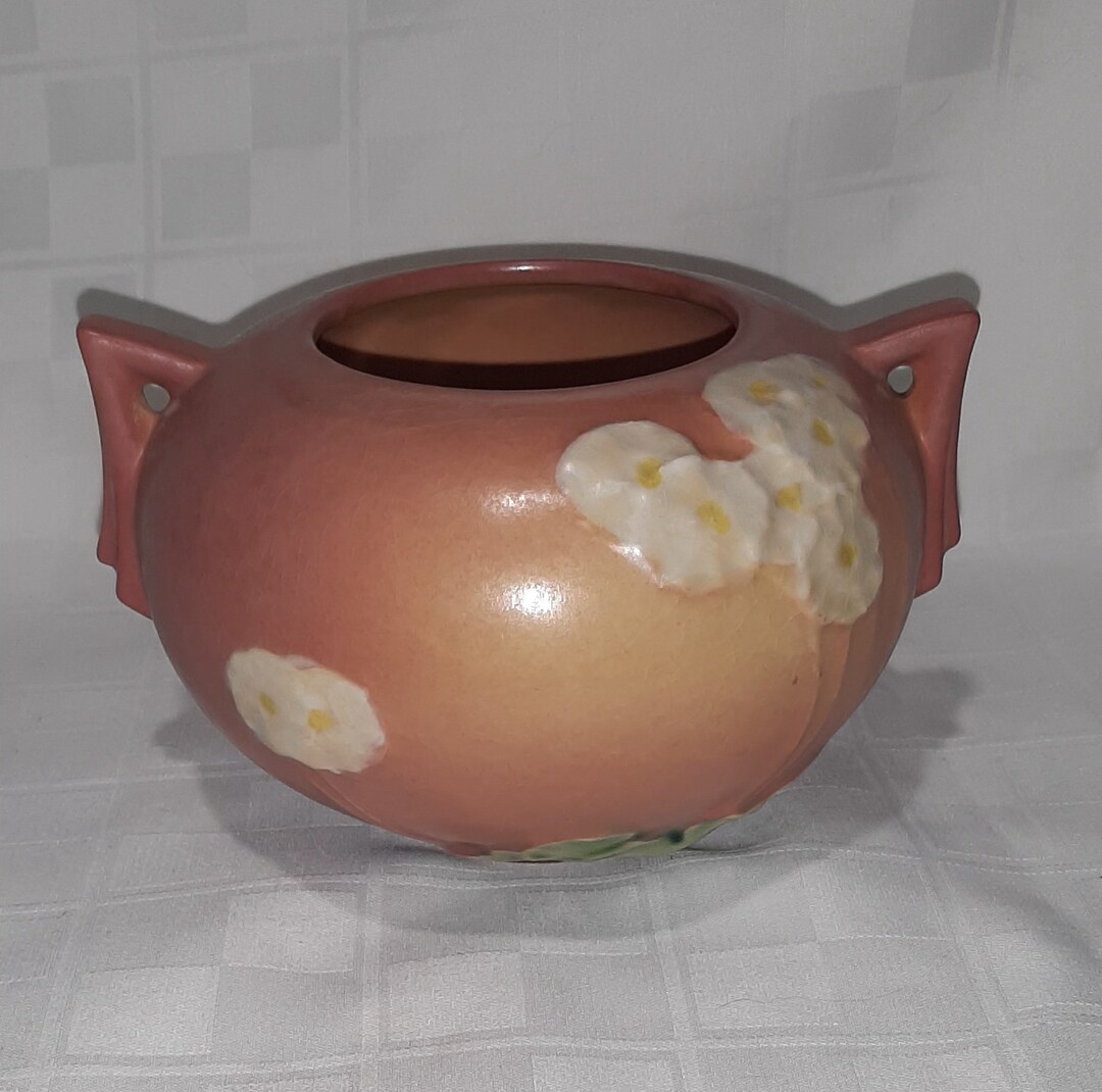 ROSEVILLE Primrose Pottery Pink Beautiful Vintage 1930's - Etsy