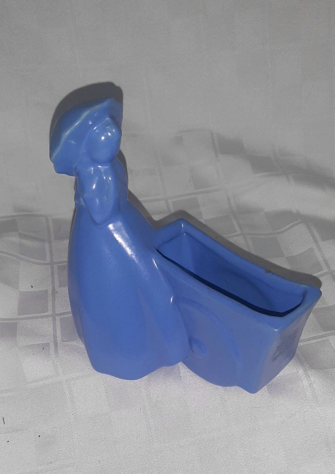 Royal Haeger Woman Umbrella Art Deco Stroller 1930's to 1940's Planter ...