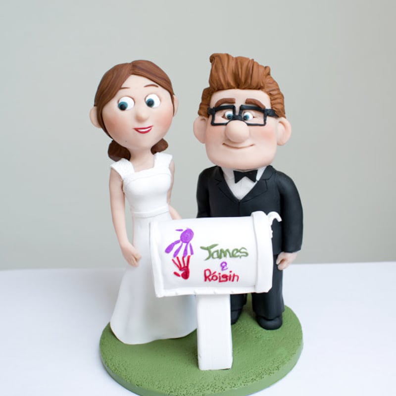 Up Wedding Cake Topper - Etsy