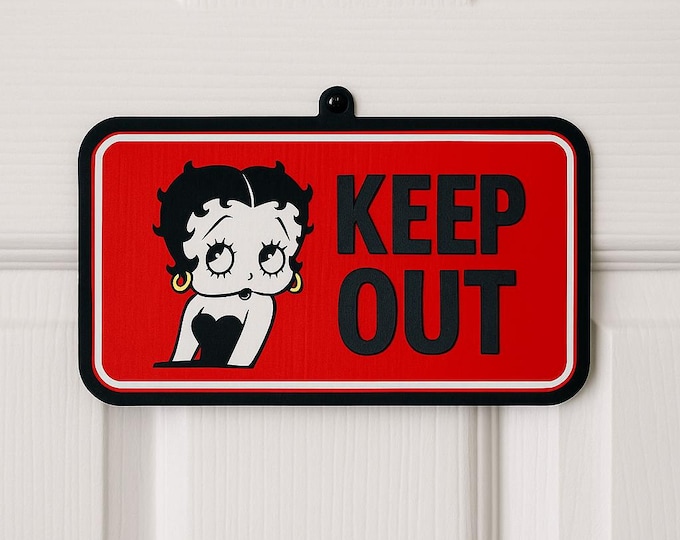 BETTY Boop TIN Sign "12.5x16" Looks Great on a Wall. Sealed With ...
