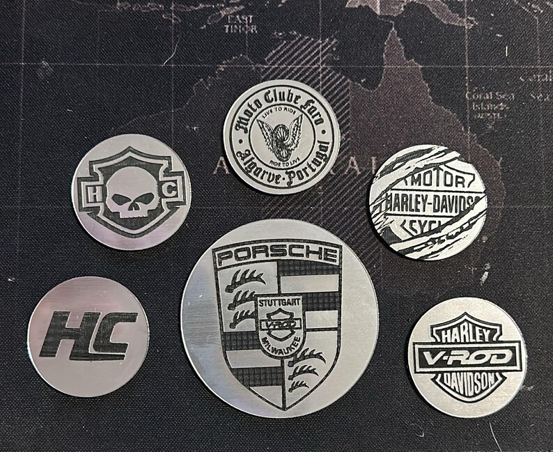 Harley-davidson V-rod - Cylinder Logos - Etsy