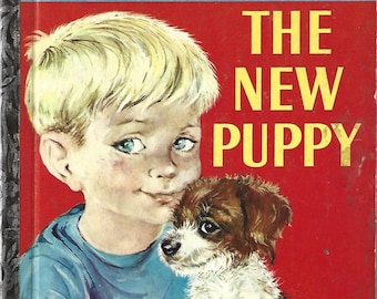 Vintage Childs Book the New Puppy Little Golden Books First - Etsy