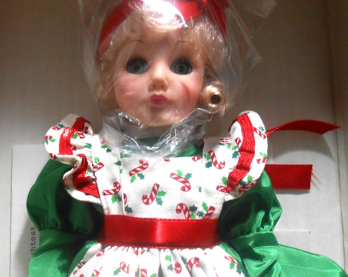 Effanbee Candi Cane Doll. 12" Tall. 1984. Fully Dressed in Original ...