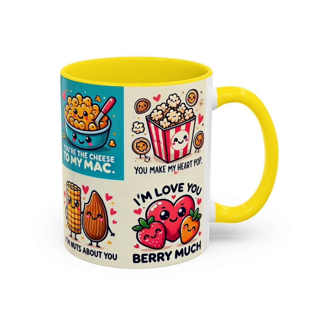 Adorable Food Pun Mug Funny & Cute Accent Coffee Cup 11oz/15oz - Etsy