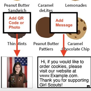 Girl Scout Cookie Door Hanger for ABC Bakers (made in Dec 2024) - Etsy ...