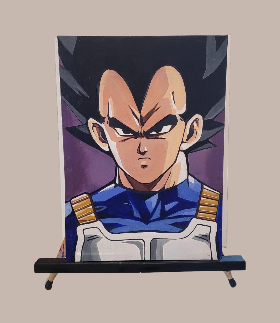 Vegeta - Dragon Ball Z Painting - Etsy