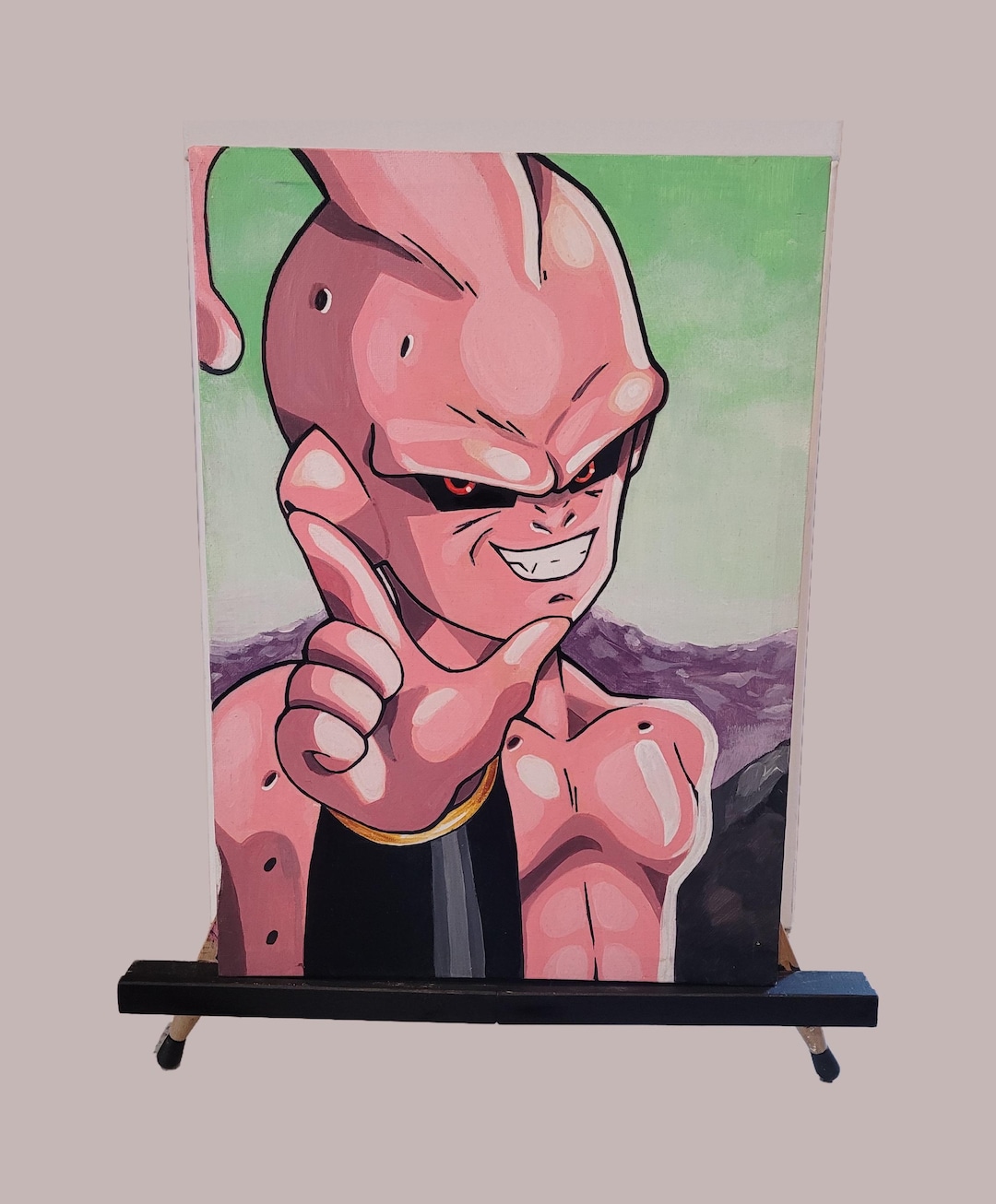 Kid Buu Dragon Ball Z Painting - Etsy