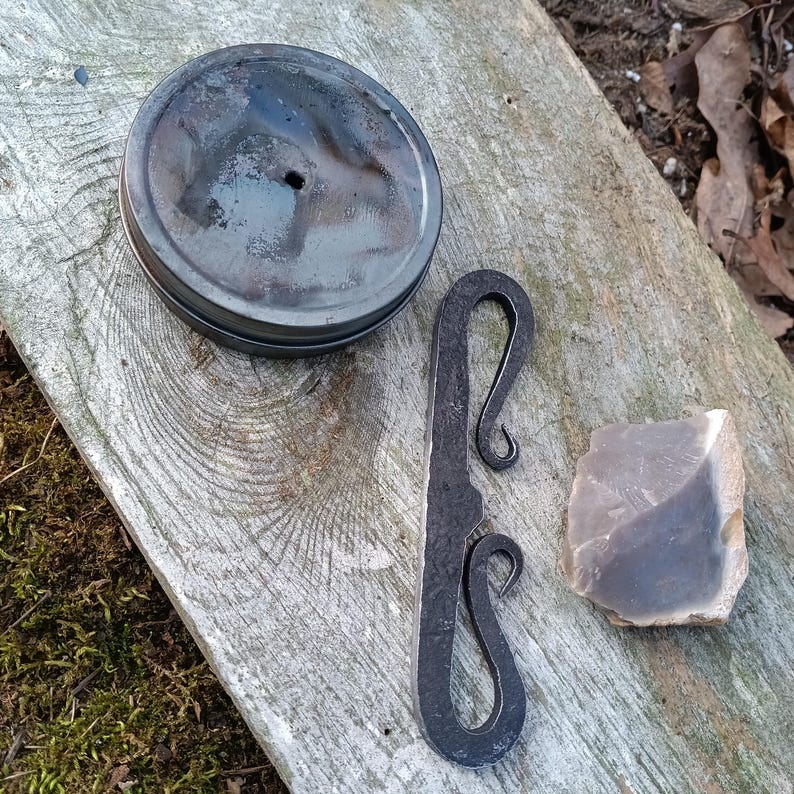 Flint & Steel Hand Forged for Camping and Packing - Etsy