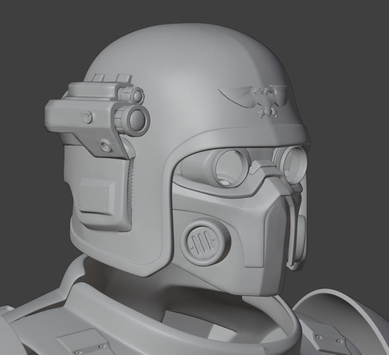 DT Moebian 6th/53rd Loyalist Armor 3D Print Files - Etsy