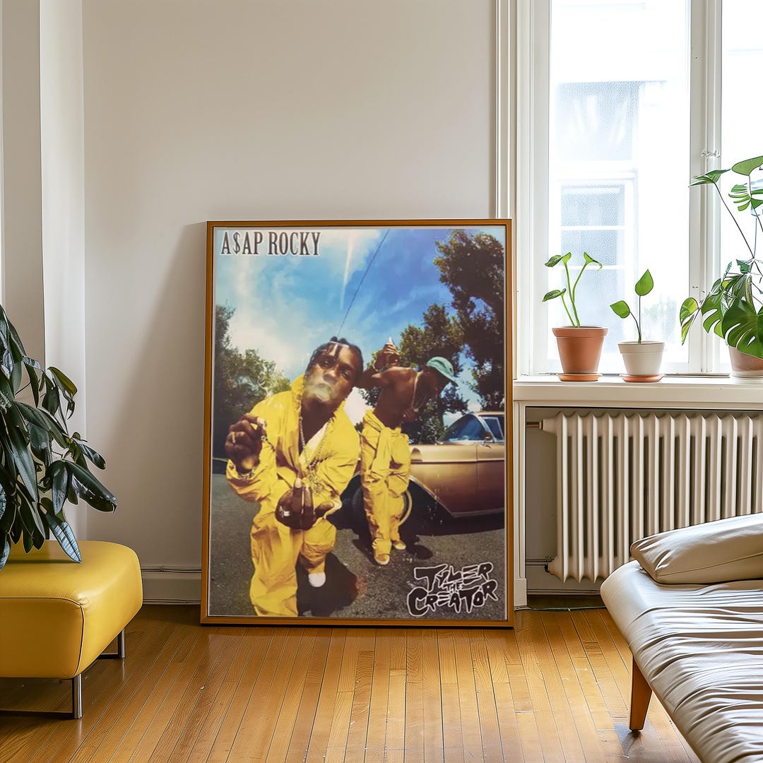 ASAP Rocky X Tyler the Creator Premium Poster Print, Free Shipping ...
