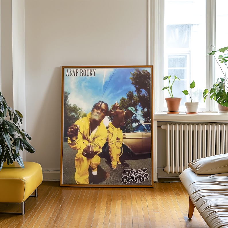 ASAP Rocky X Tyler the Creator Premium Poster Print, Free Shipping ...