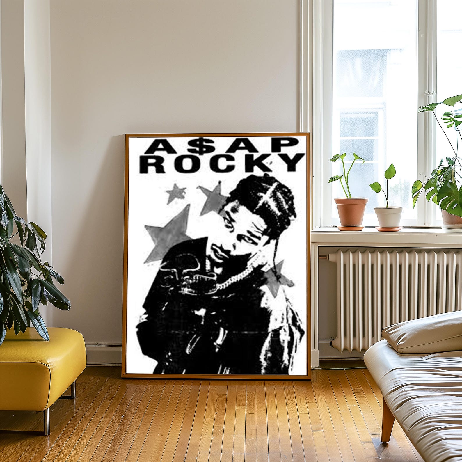 ASAP Rocky Premium Poster Print, Free Shipping, High Quality Semi ...
