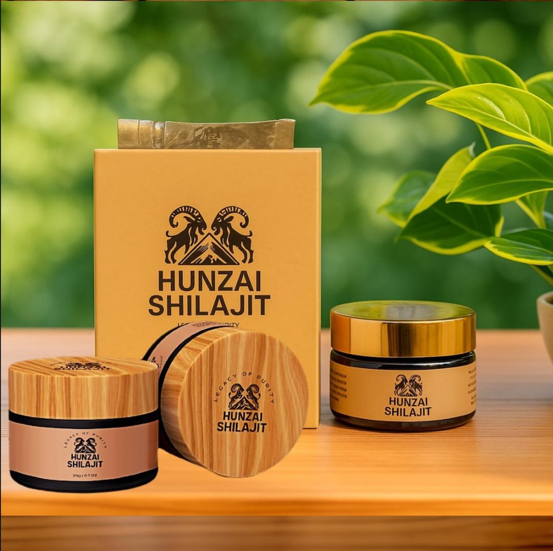 Hunzai Himalayan Shilajit: Organic Ayurvedic Energy & Immunity Booster ...