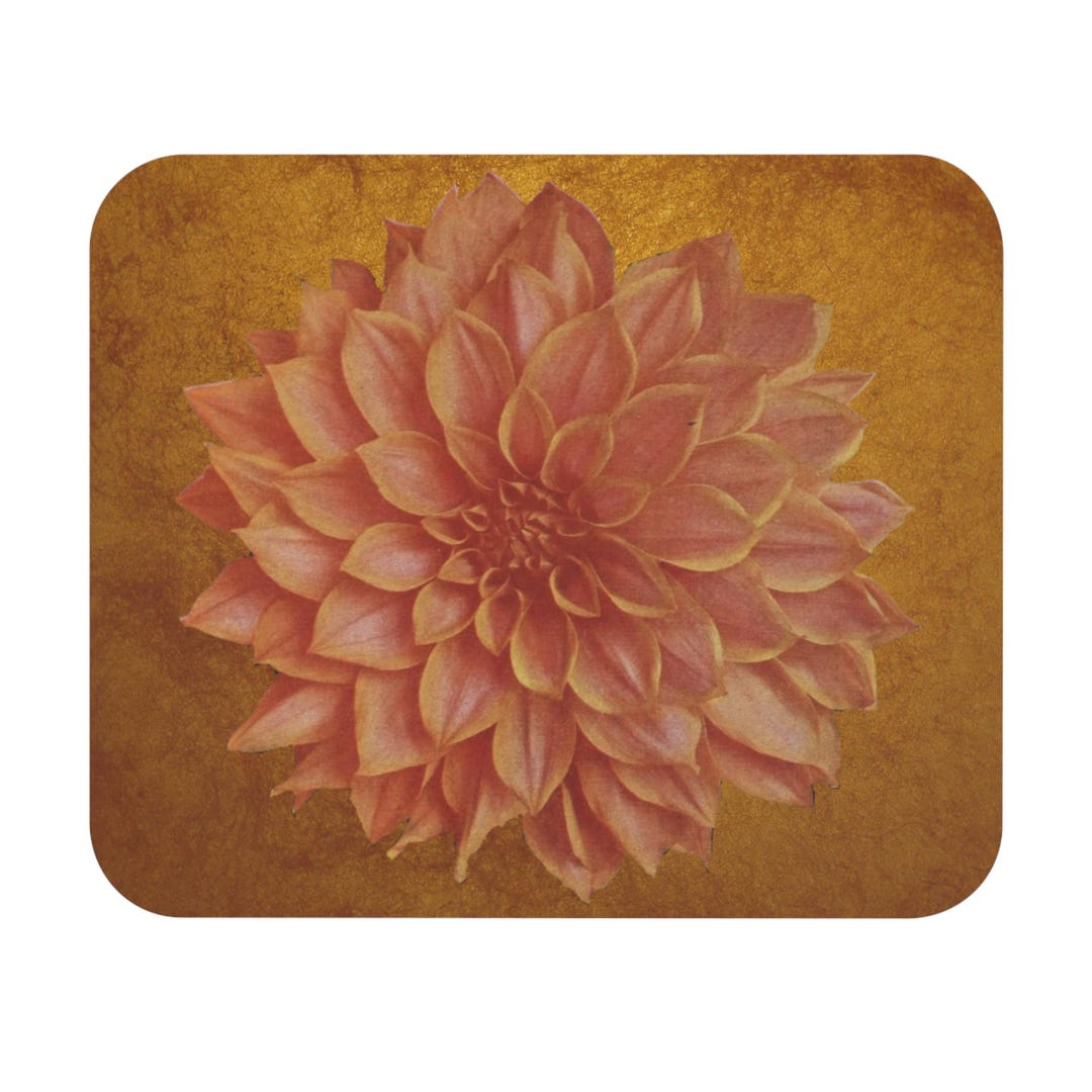 Elegant Floral Mouse Pad, Pretty Desk Pad, Fancy Desk Mat Vintage Home ...