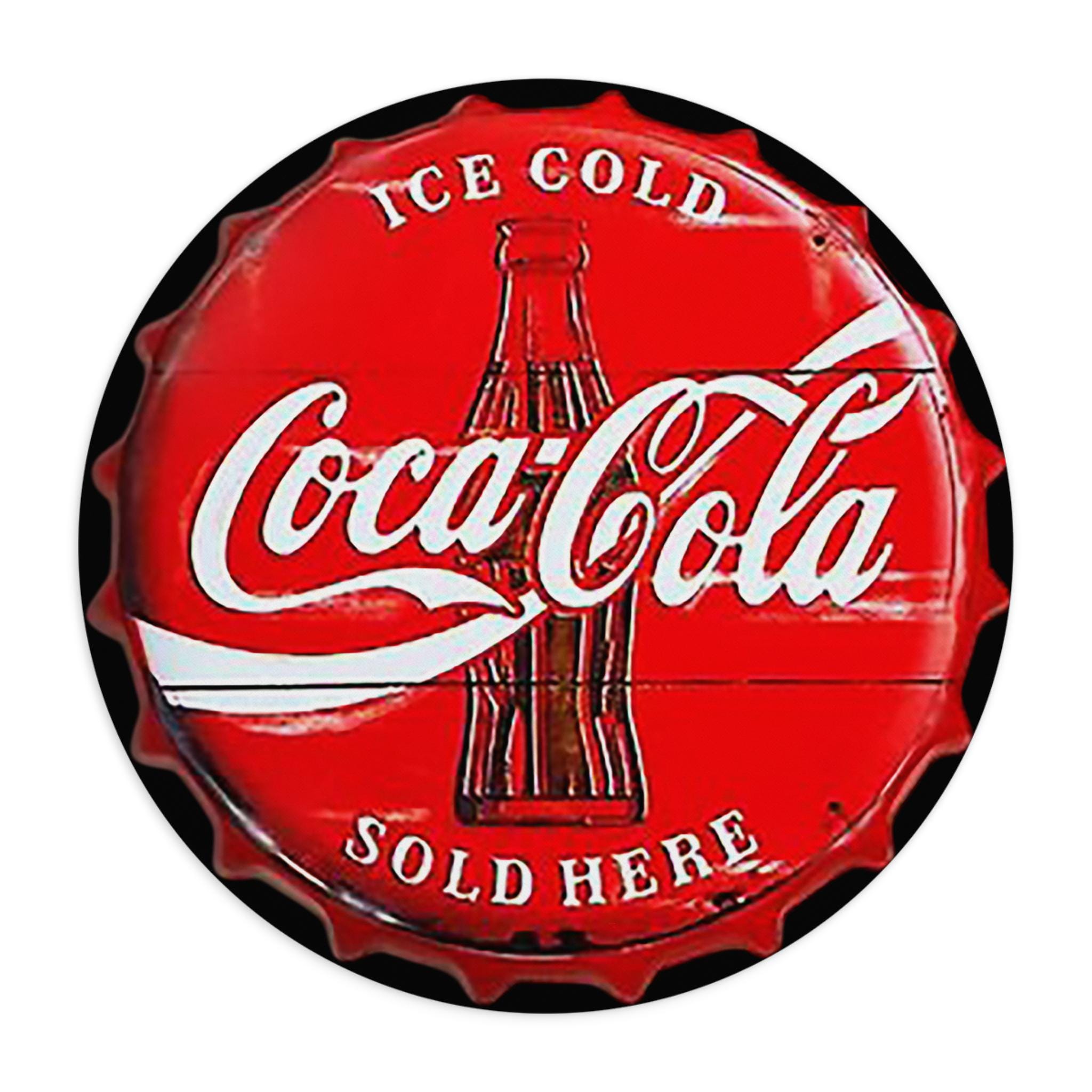 Vintage Coca-cola Mouse Pad, Retro Office Decor, Gift for Soda Lovers ...