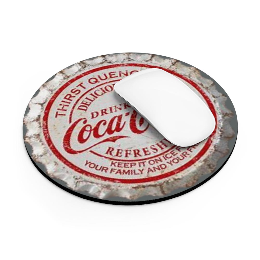 Vintage Coca-cola Mouse Pad, Retro Drink Mousepad for Office, Perfect ...
