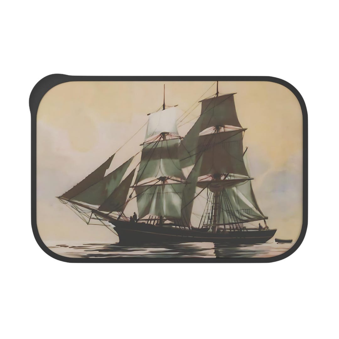 Nautical Themed Bento Box, Sailboat Lunch Container Boating Trip Snack ...