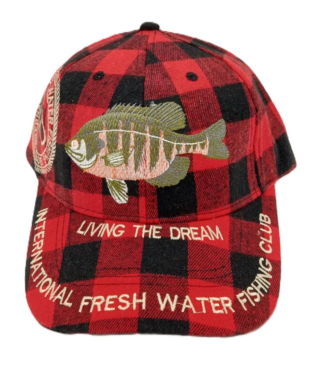 Blue Gill Baseball Hat, Fishing Hat, Fishing Cap - Etsy