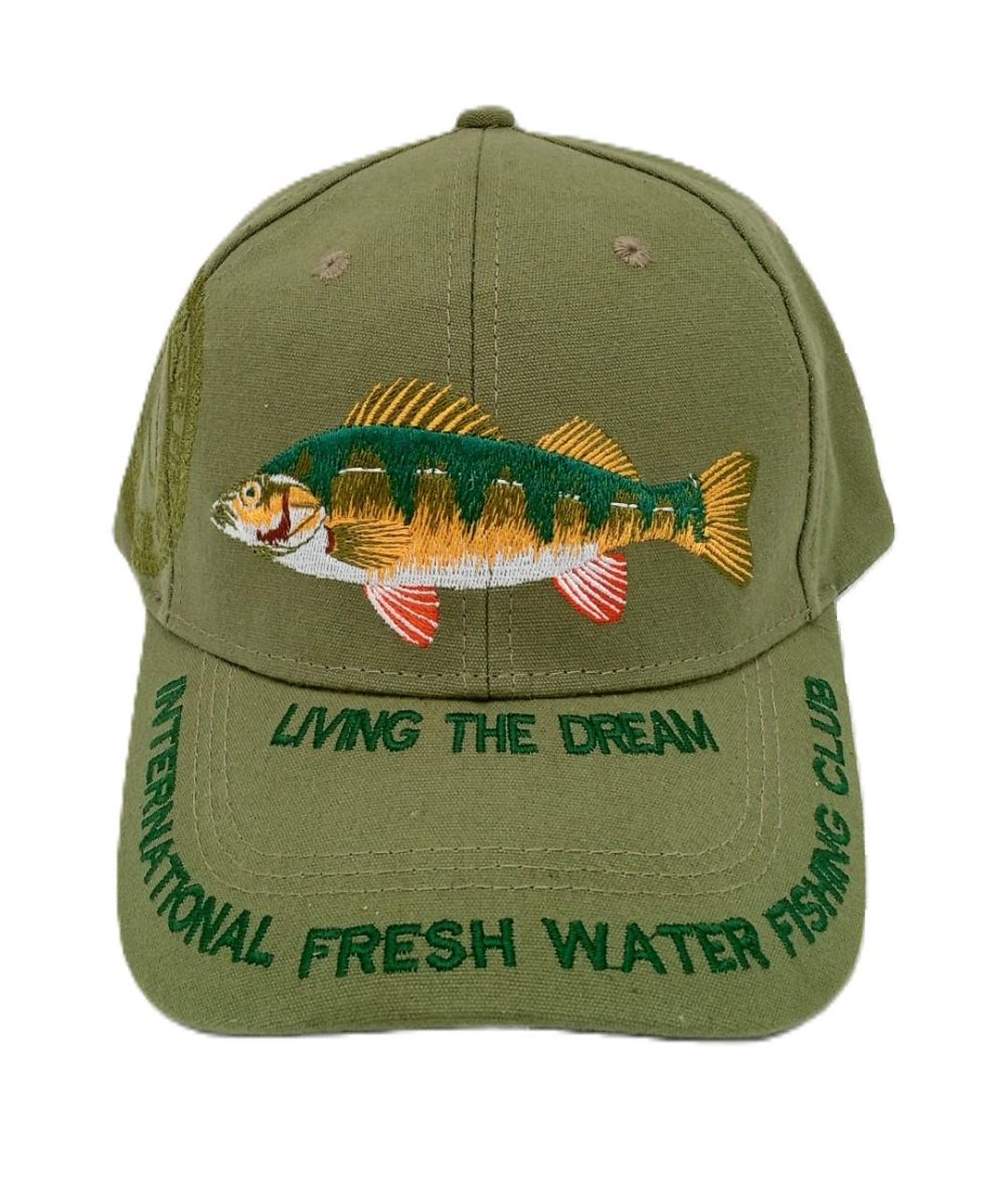 Perch Baseball Hat, Fishing Hats - Etsy