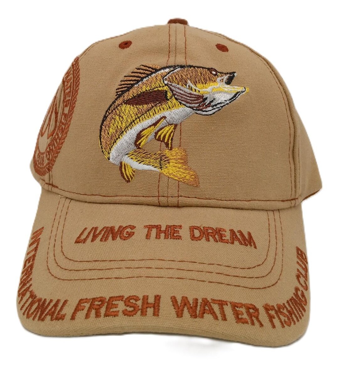 Walleye Baseball Cap, Fishing Hats - Etsy
