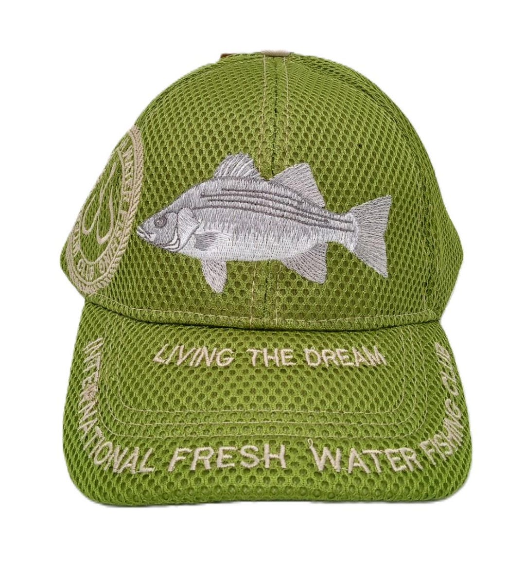 Fishing Hat, Fishing Cap, White Bass Baseball Fishing Hat, - Etsy