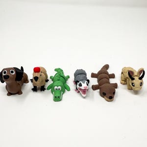 Pocket Pets Mini Fidget Flexi Animals | 3D Printed Articulating Toy (1. ...