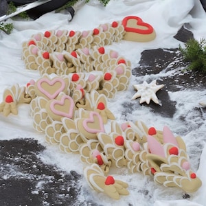 S'more Wing Dragon – 3D Printed Articulated Fidget Toy Adorable ...