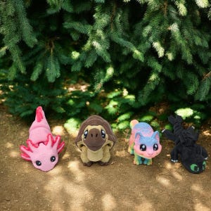 Mini Fidget Animals Pocket Pets | 3D Printed Articulating Toy (1.5” - 2 ...