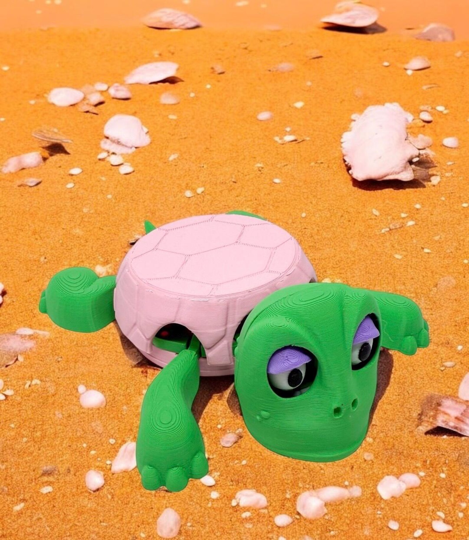 Frog Coaster 3D Printed | Adorable Cup Holder With Moving Head & Feet ...