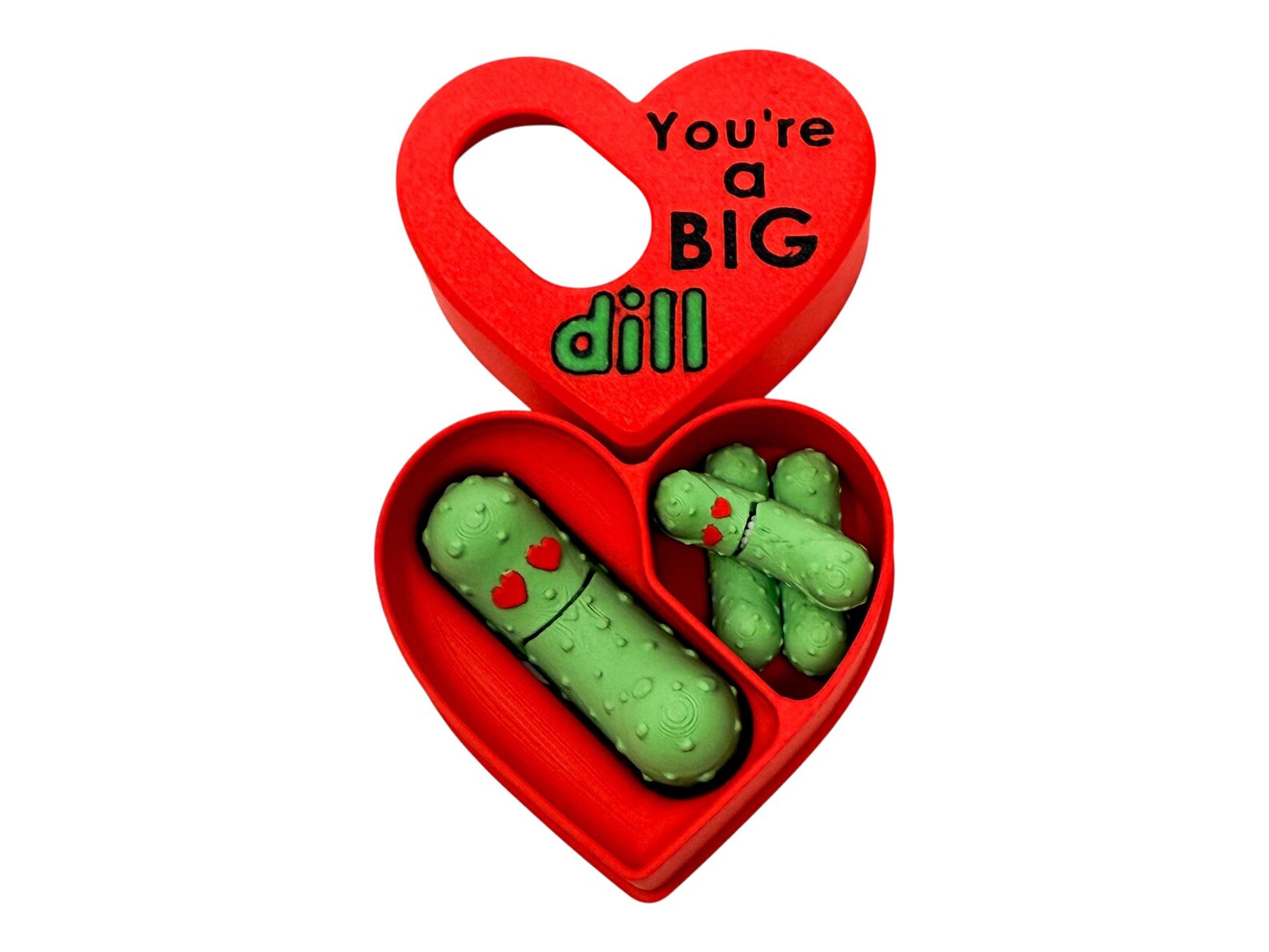 Tickles the Pickle 3D Printed Fidget Toy – A Fun & Quirky Way to Show ...