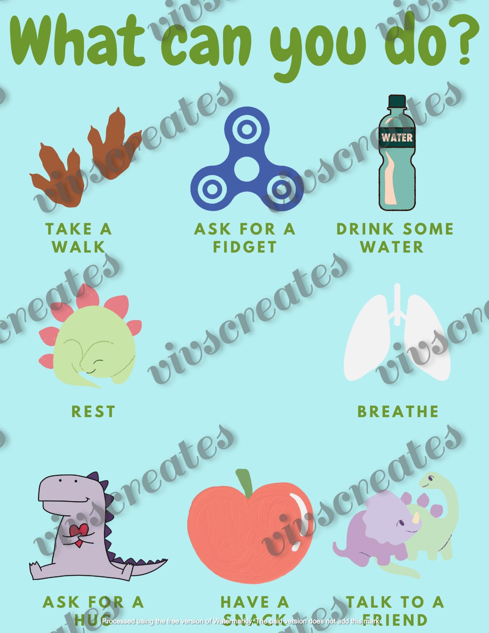 Calm Corner Poster Set: Dinosaurs! - Etsy