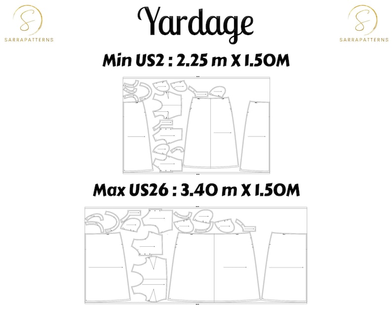PDF Digital Sewing Pattern for Jordane Dress | Linen Dress Pattern ...