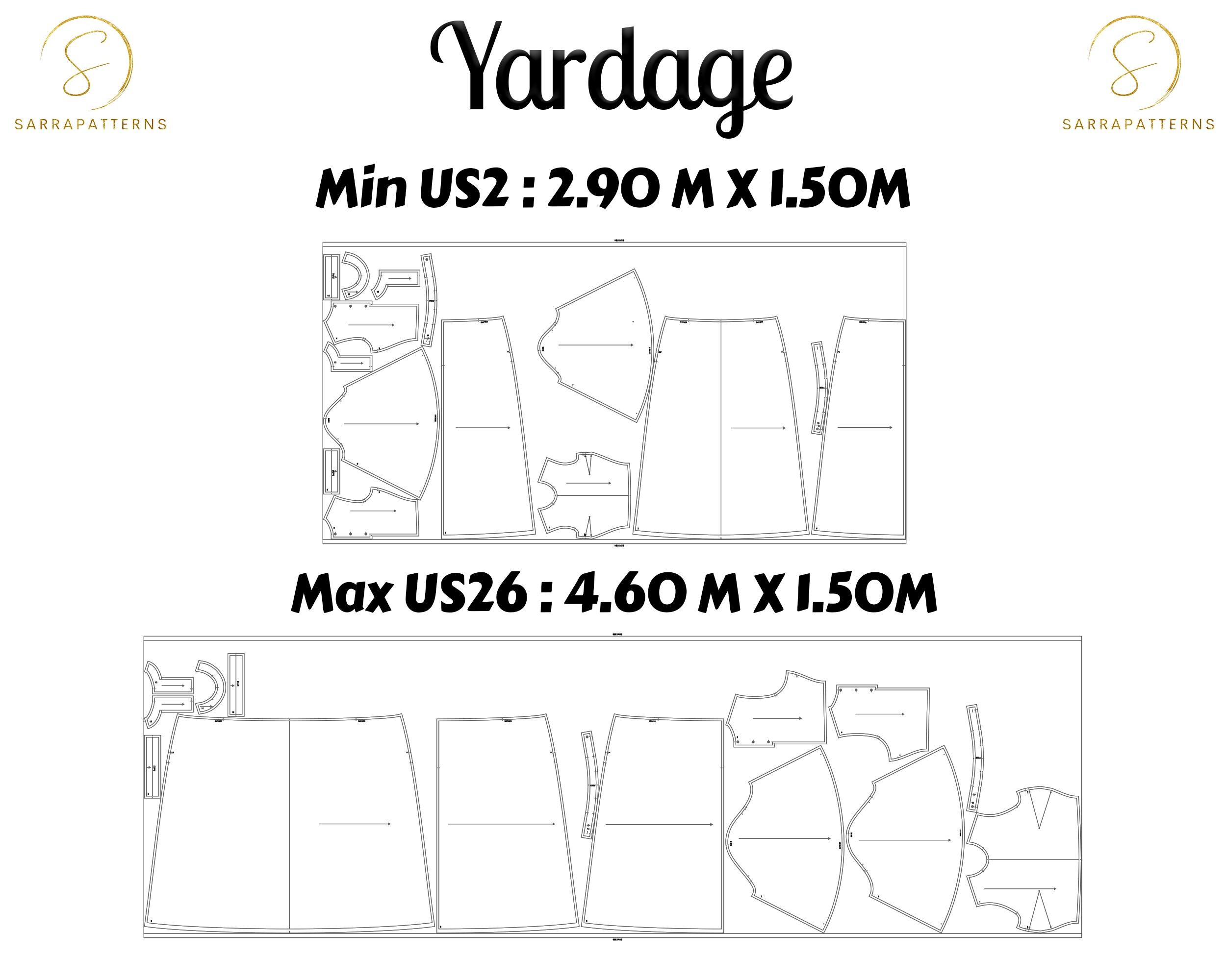 PDF Digital Sewing Pattern Emma Full Length Dress | Gathered Dress ...
