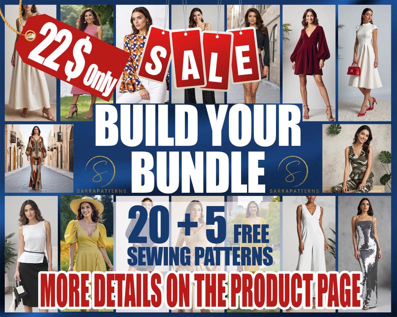 PDF Digital Sewing Pattern for the Juline Tea Dress | Gathered Dress ...