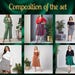 Plus Size 40 Patterns Bundle | PDF Digital Sewing Pattern | Pattern ...
