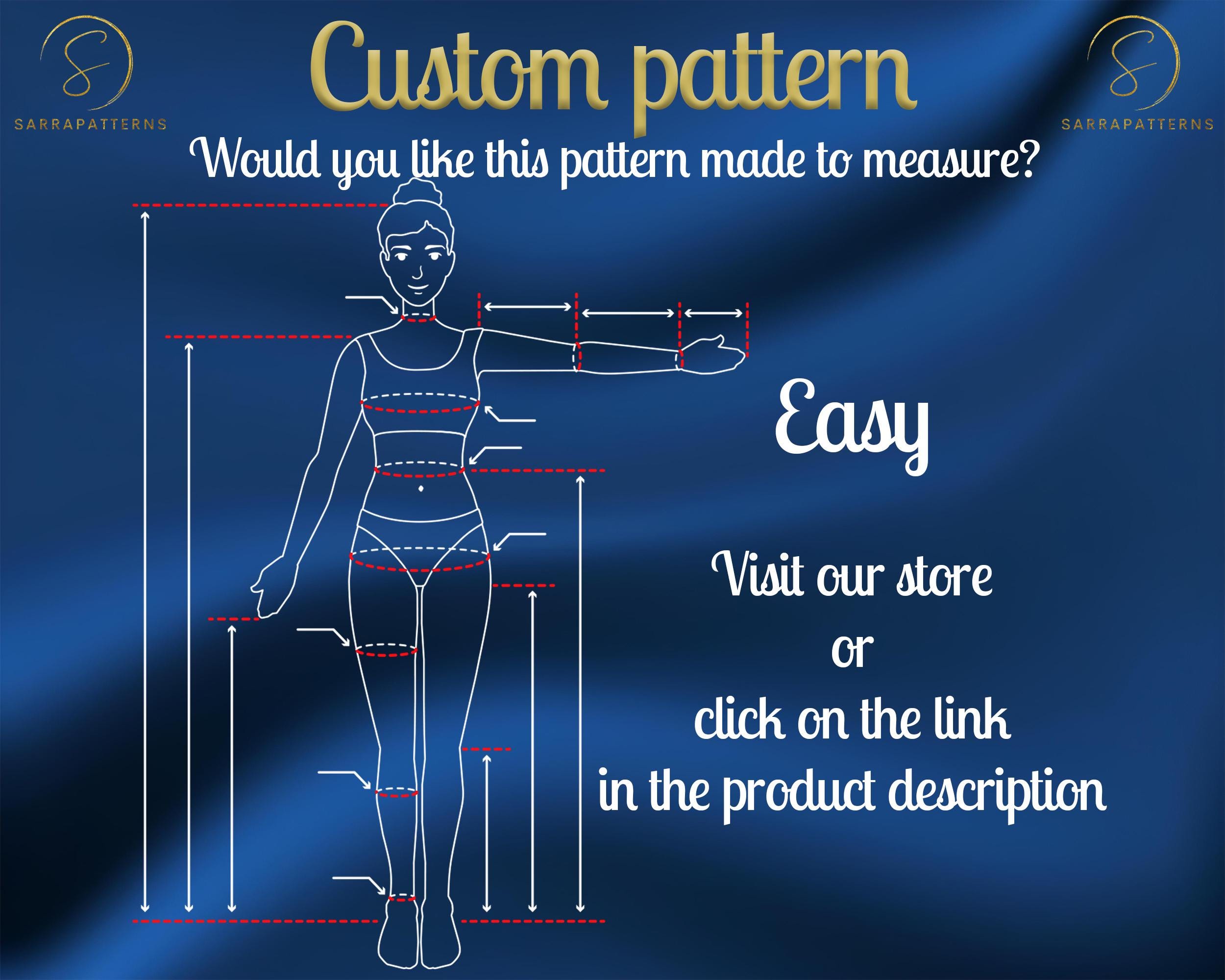 PDF Digital Sewing Pattern for Full Length Dress | Flared Dress Pattern ...