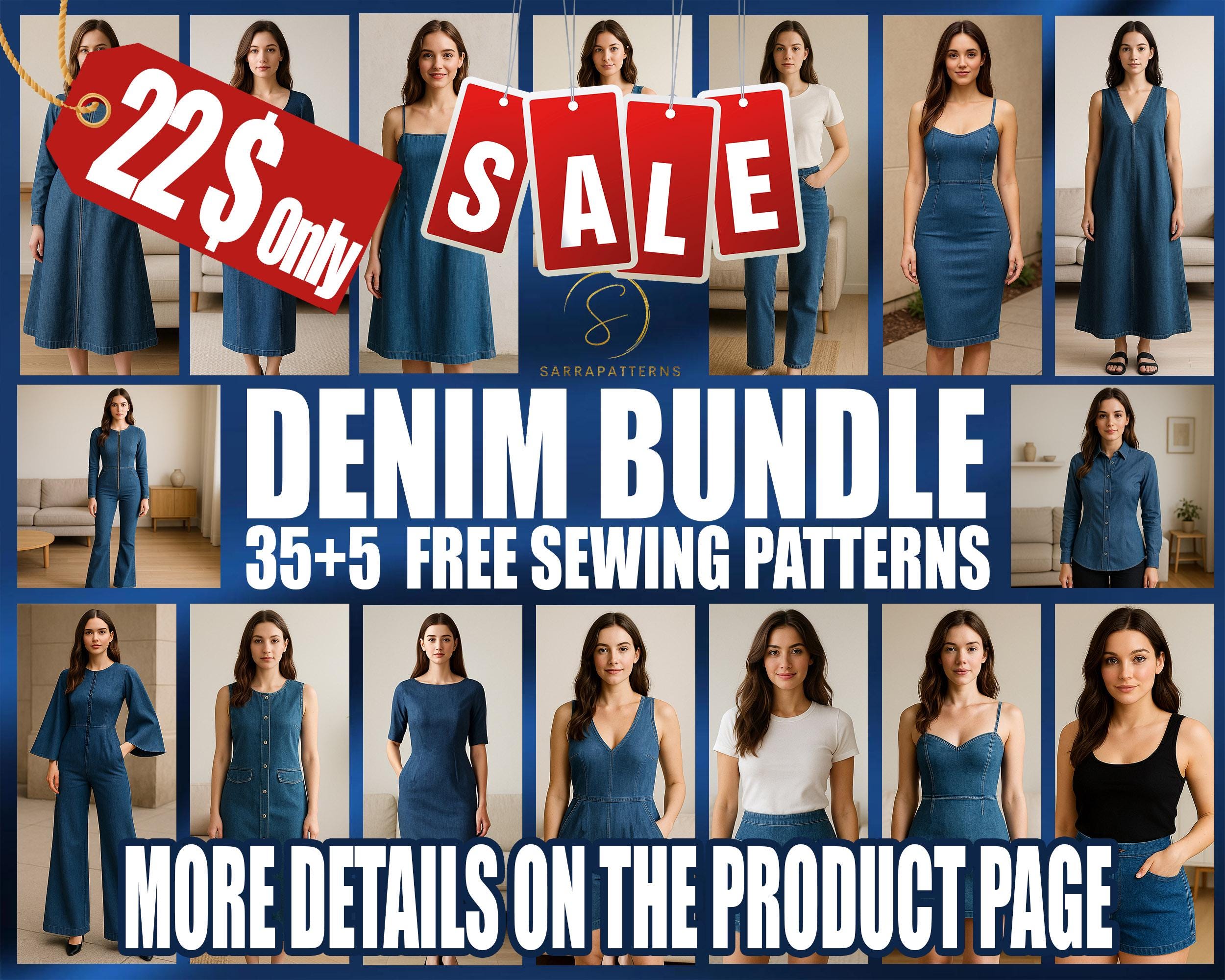 PDF Digital Sewing Pattern for Aline Jumpsuit | Jumpsuit Pattern | Jean ...