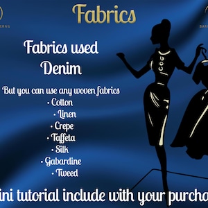 PDF Digital Sewing Pattern Adisson Shirt | Shirt Pattern | Jean Shirt ...