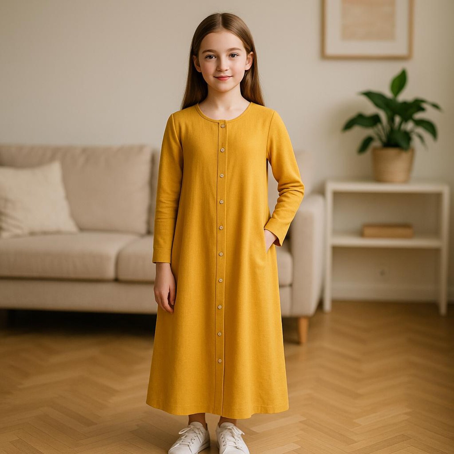 PDF Digital Sewing Pattern Ellis Dress | Kid Dress Pattern | Pattern ...