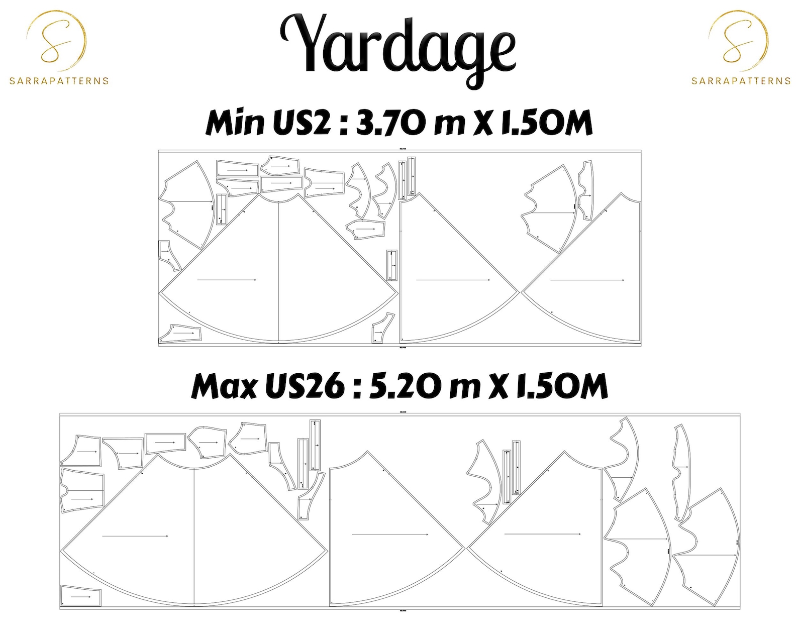 PDF Digital Sewing Pattern Beryl Dress | Circle Dress Pattern | Maxi ...