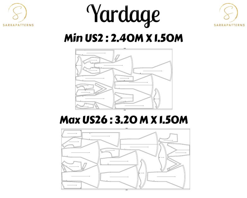 PDF Digital Sewing Pattern for Beatrice Tea Dress | Trumpet Dress ...