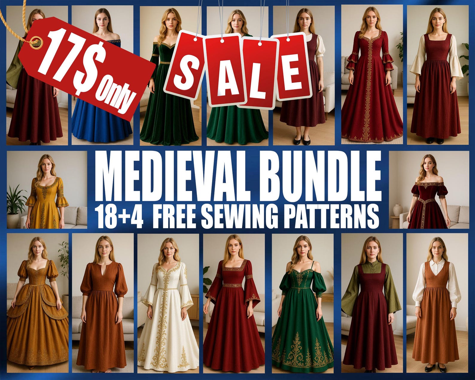 PDF Digital Sewing Pattern Chiara Dress| Circle Dress Pattern ...