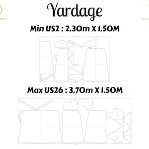 PDF Digital Sewing Pattern for Ariel Dress | Gathered Dress Pattern ...