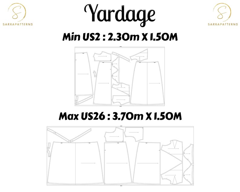 PDF Digital Sewing Pattern for Ariel Dress | Gathered Dress Pattern ...